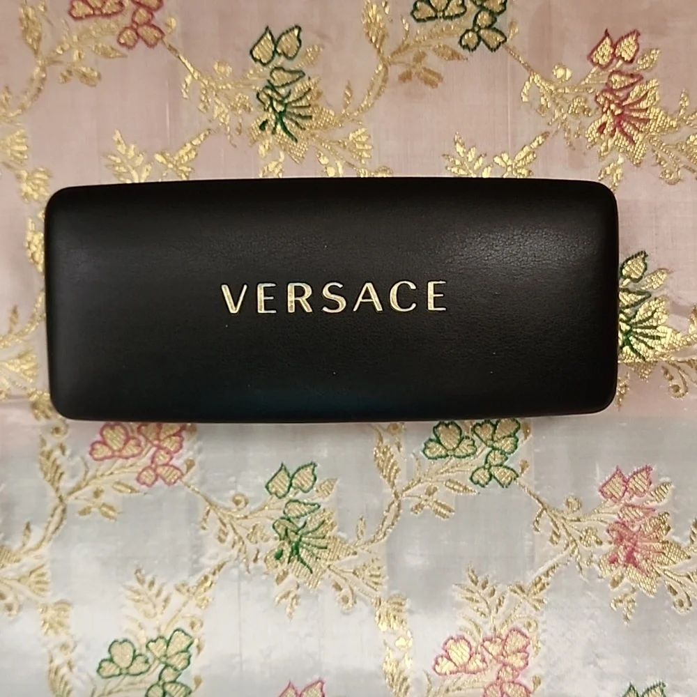 Versace | Accessories | Versace Sunglass Case Black | Poshmark